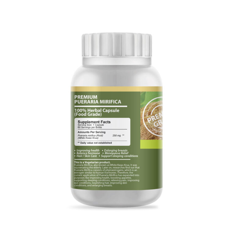 Pueraria Mirifica Herb 60 Capsules (Premium Grade)